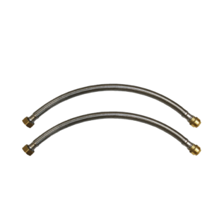 FLEX HOSE 1" FPT X 3/4" SHARK BITE X 24" SET - DROP