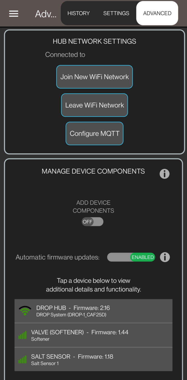 DROP's Home Assistant Integration - DROP